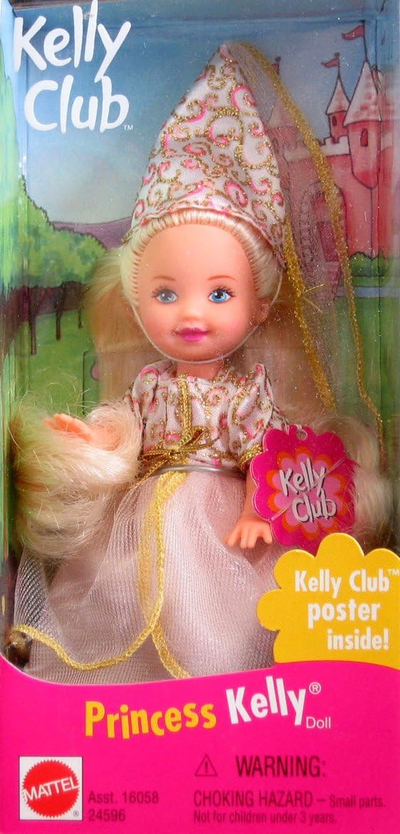 Amazon.com: Barbie PRINCESS KELLY Doll (1999 Kelly Club) : Toys & Games