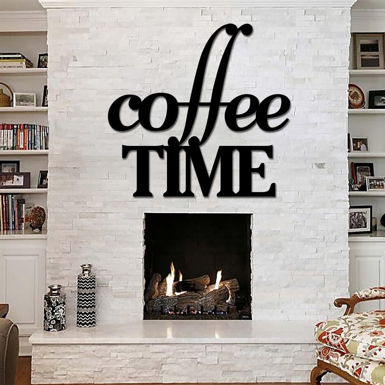 Amazon.com: Coffee Sign, Coffee Time Word Sign Coffee Time Letter Wall ...