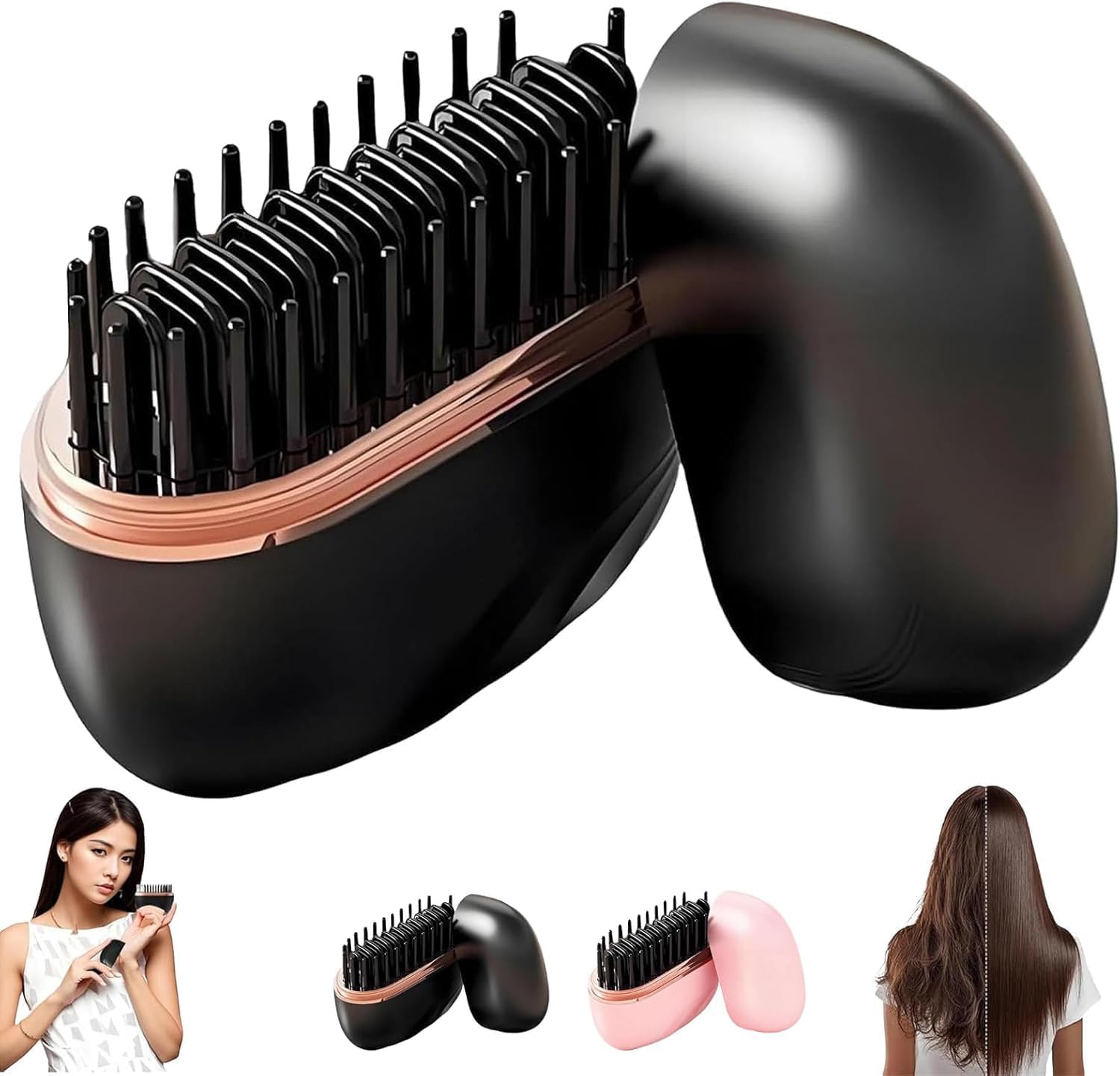 Amazon.com : Mini Hair Straightener, Rechargeable Wireless Portable ...