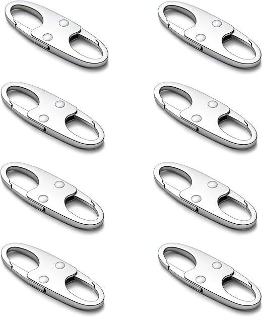 Amazon.com: zelin Anti Theft Zipper Clips Double Opening Small ...