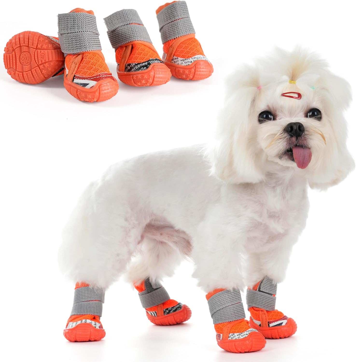 Amazon.com : LAKAYA Dog Shoes for Small Medium Dogs, Dog Boots & Paw ...