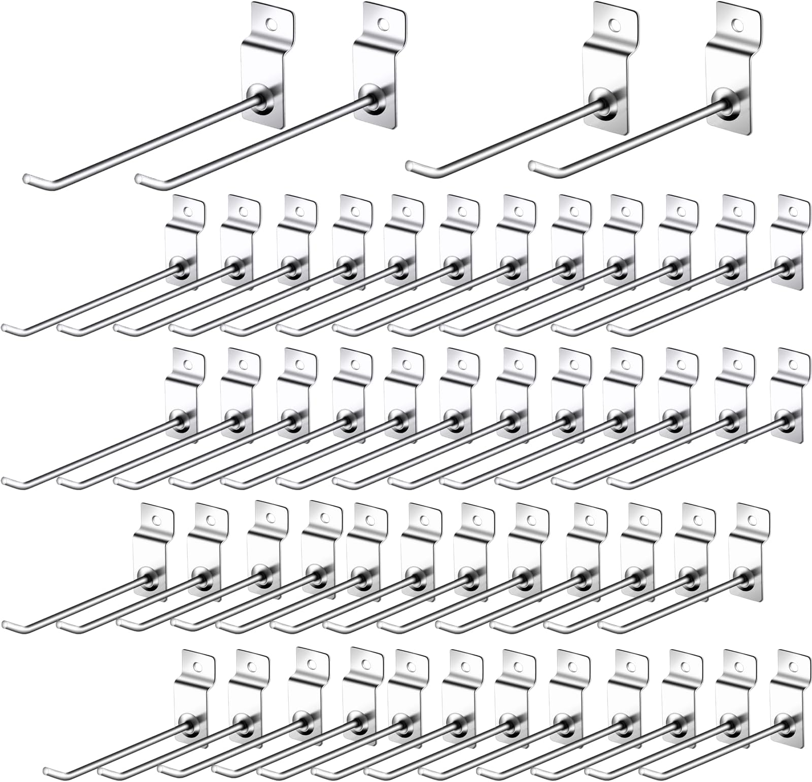 Amazon.com: ORP Coat Hooks 6 Pack- Adjustable, Panel Hung Partition for ...