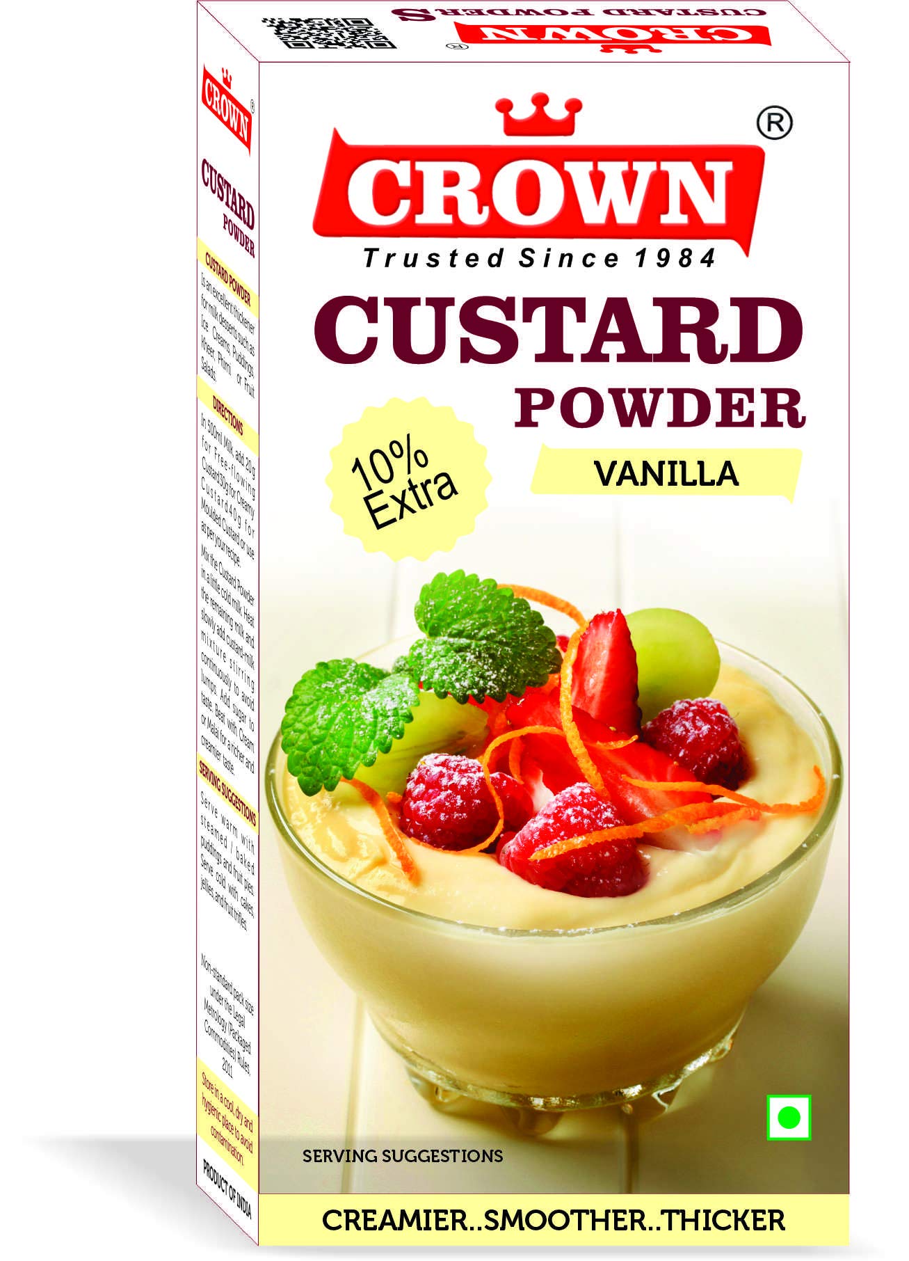 CROWN Custard Powder 1.75Kg(Vanilla) : Amazon.in: Grocery & Gourmet Foods