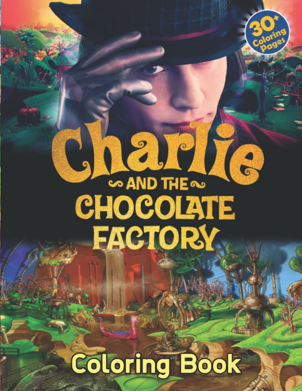 Buy Charlie and the Chocolate Factory Coloring Book: Great Coloring ...