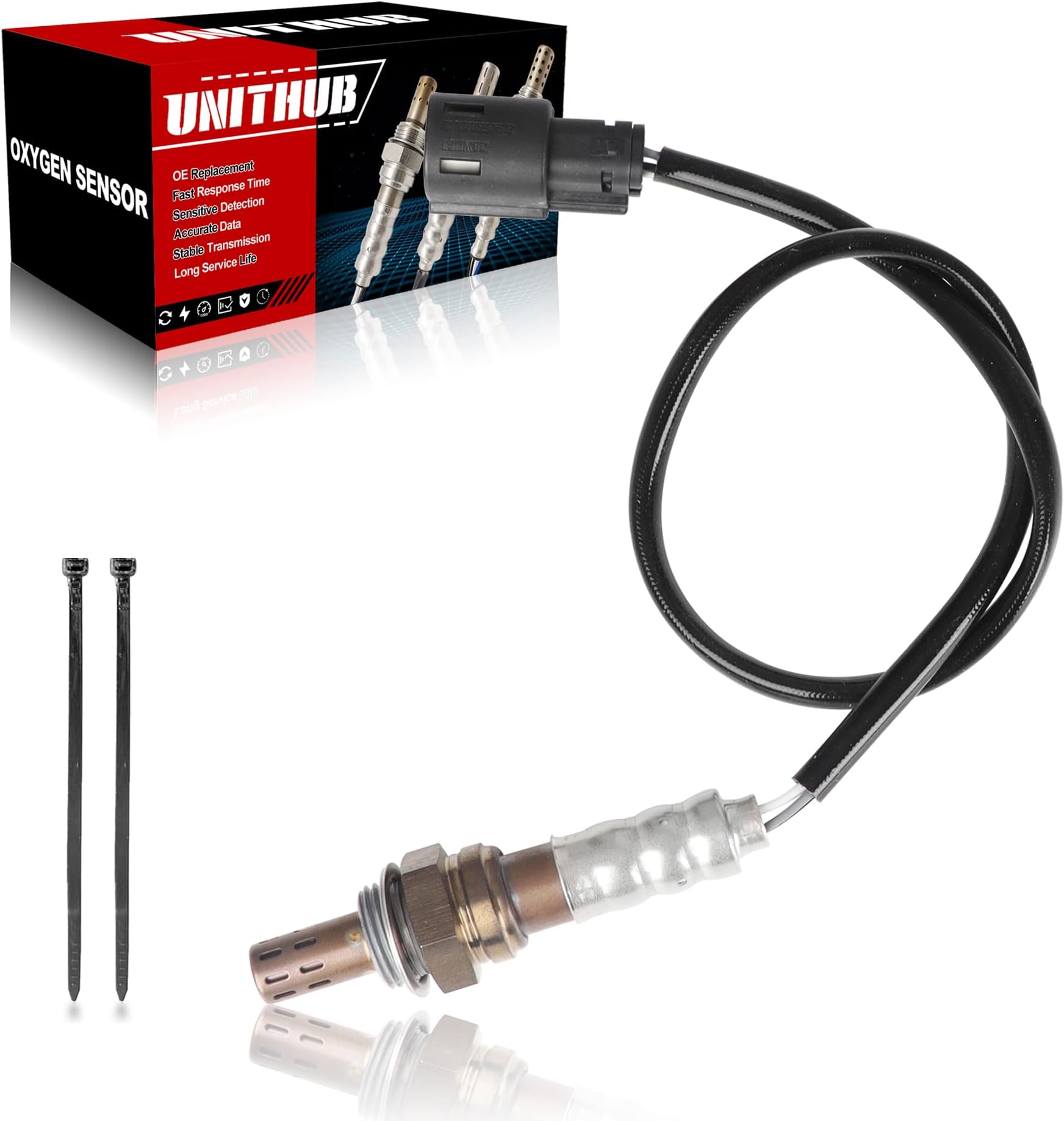 Amazon.com: UNITHUB Oxygen Sensor Downstream 234-4490 22135 Compatible ...