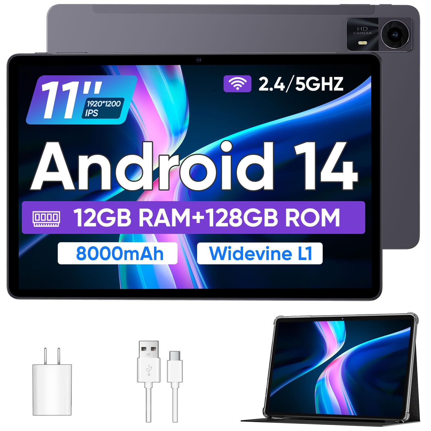 Snapklik.com : ECOPAD Tablets 11 Inch Android 14 Tablet