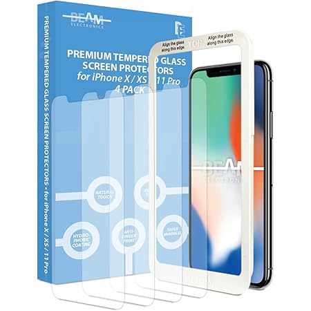 Amazon.com: Defenslim iPhone XS Screen Protector [2-Pack] with Easy ...
