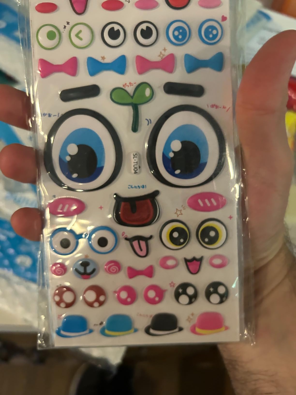Amazon.com: Jactales Puffy Googly Eyes Stickers for Kids Crafts,Sticky ...