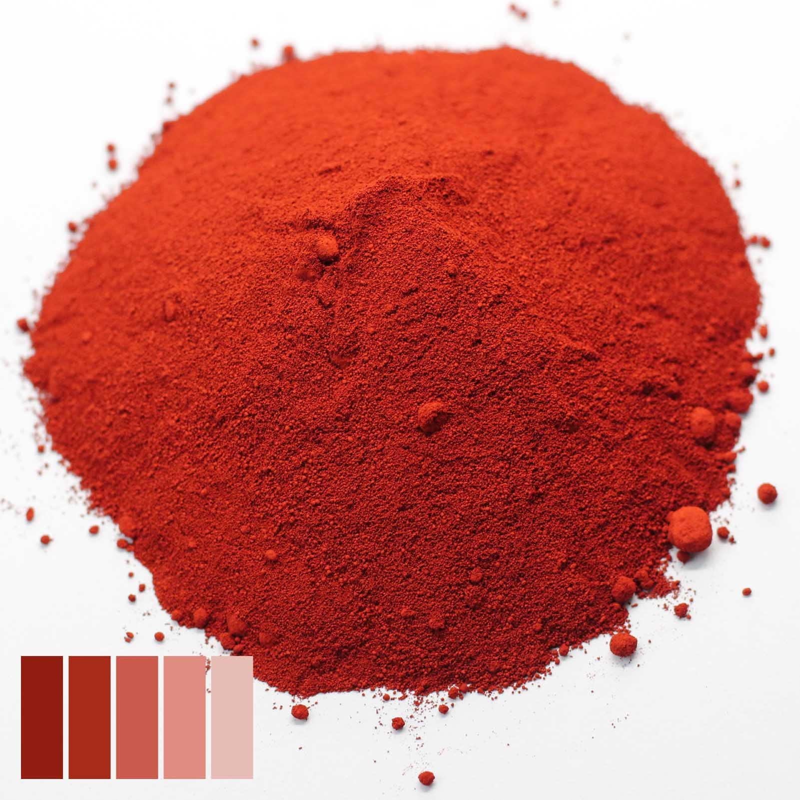 Snapklik.com : Red Pigment Powder, Matte Red Iron Oxide Powder, Red ...