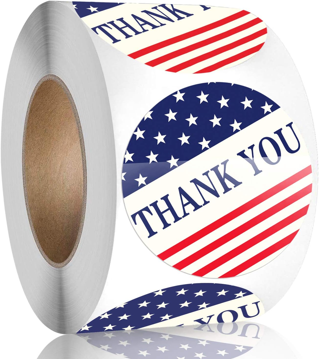 Amazon.com: G2PLUS American Thank You Stickers, 500PCS American Flag ...
