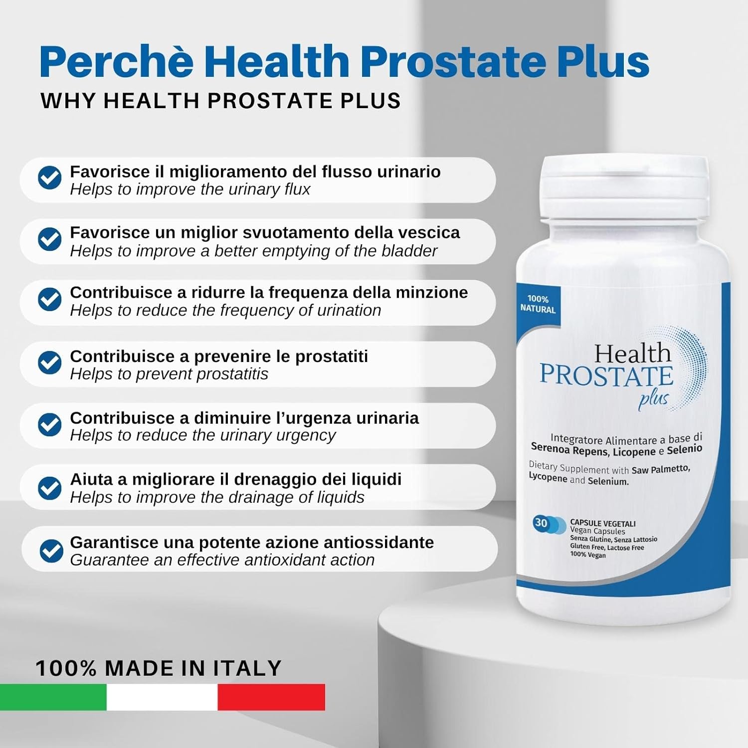 Health Prostate Plus – Supplement for Prostate and Urinary Tract with ...