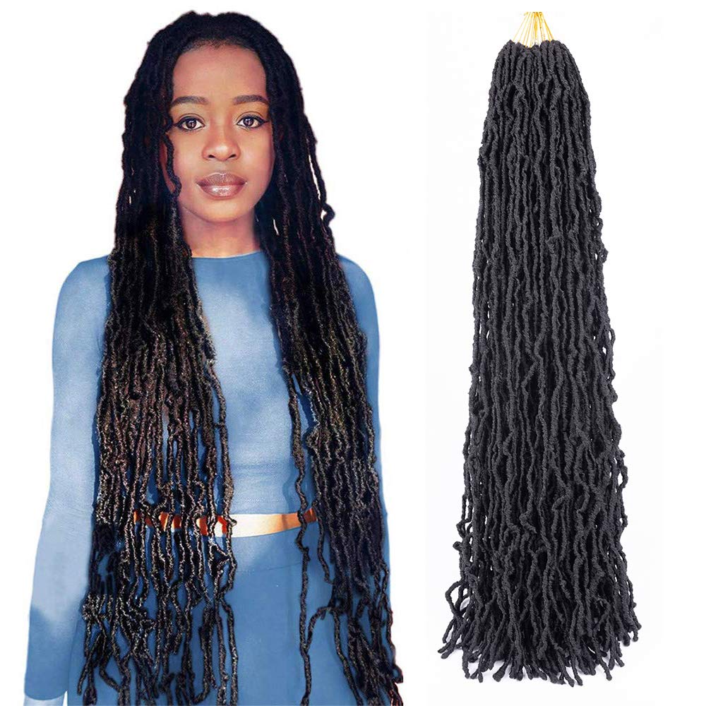 Aipin New Faux Locs Goddess Locs Crochet Hair 36 Inch | Desertcart Cyprus