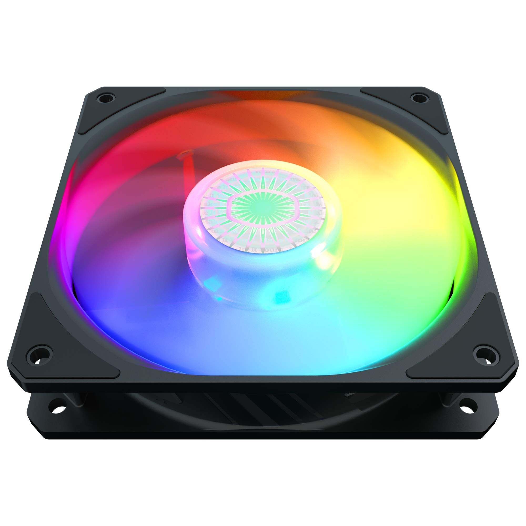 Cooler Master SickleFlow 120 V2 ARGB 3in1 Square Frame Fan, ARGB 3-Pin ...
