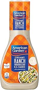 American Garden Ranch Dressing & Dip, Gluten-Free, 267ml : Amazon.ae ...