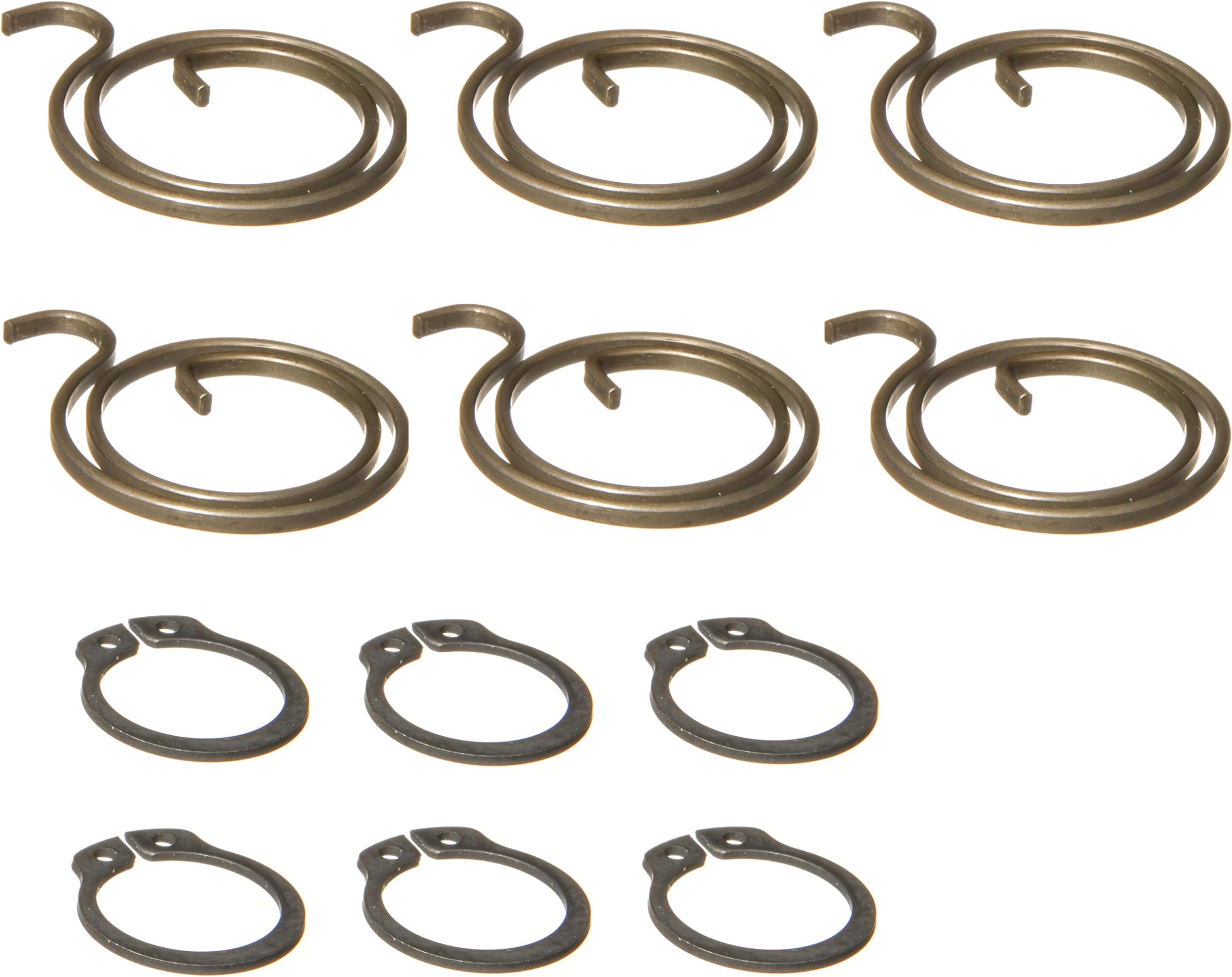 Northern DIY Door Handle Spring Repair Kit (six 2.5-Turn, 2.5mm Thick ...
