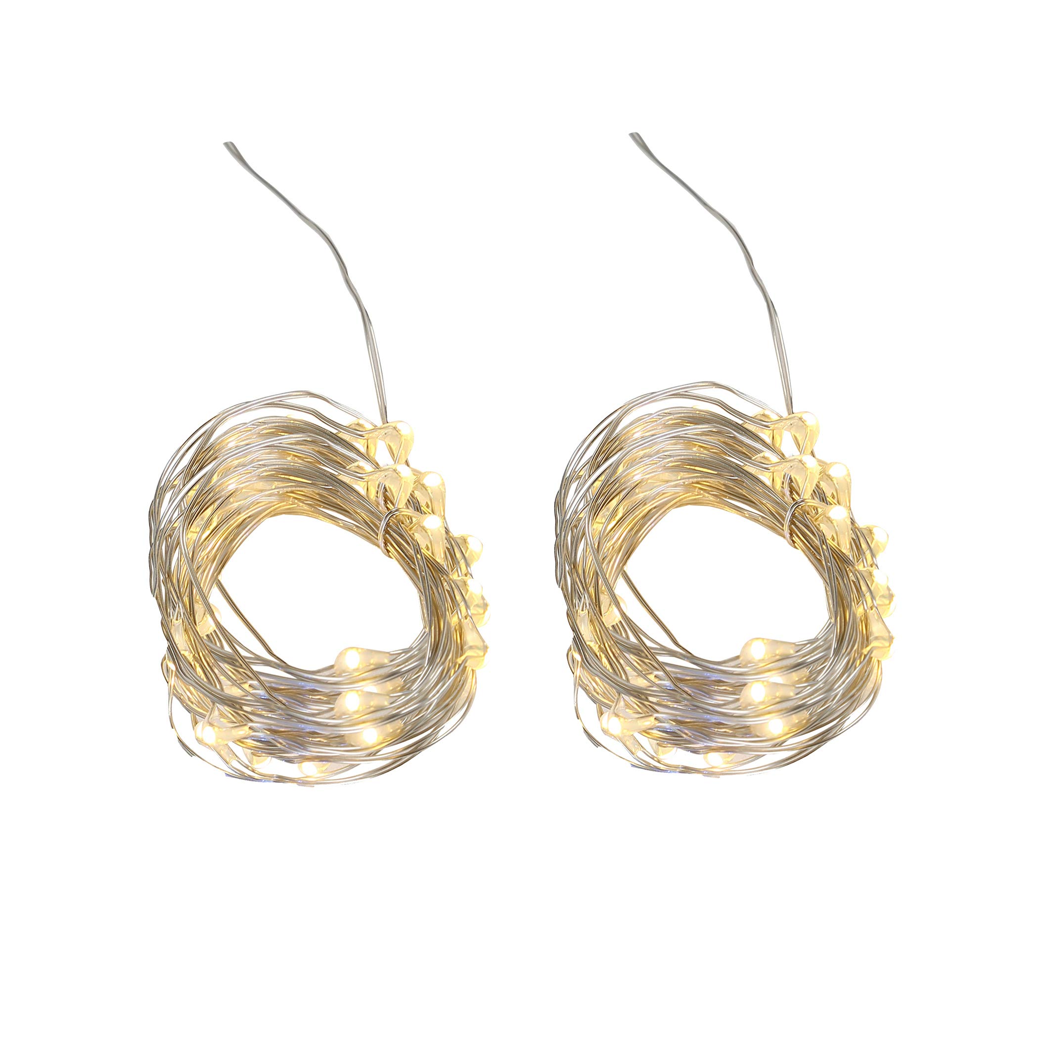 Amazon.com: Twinkle Fairy String Lights Strands with 50 LEDs,Timer ...