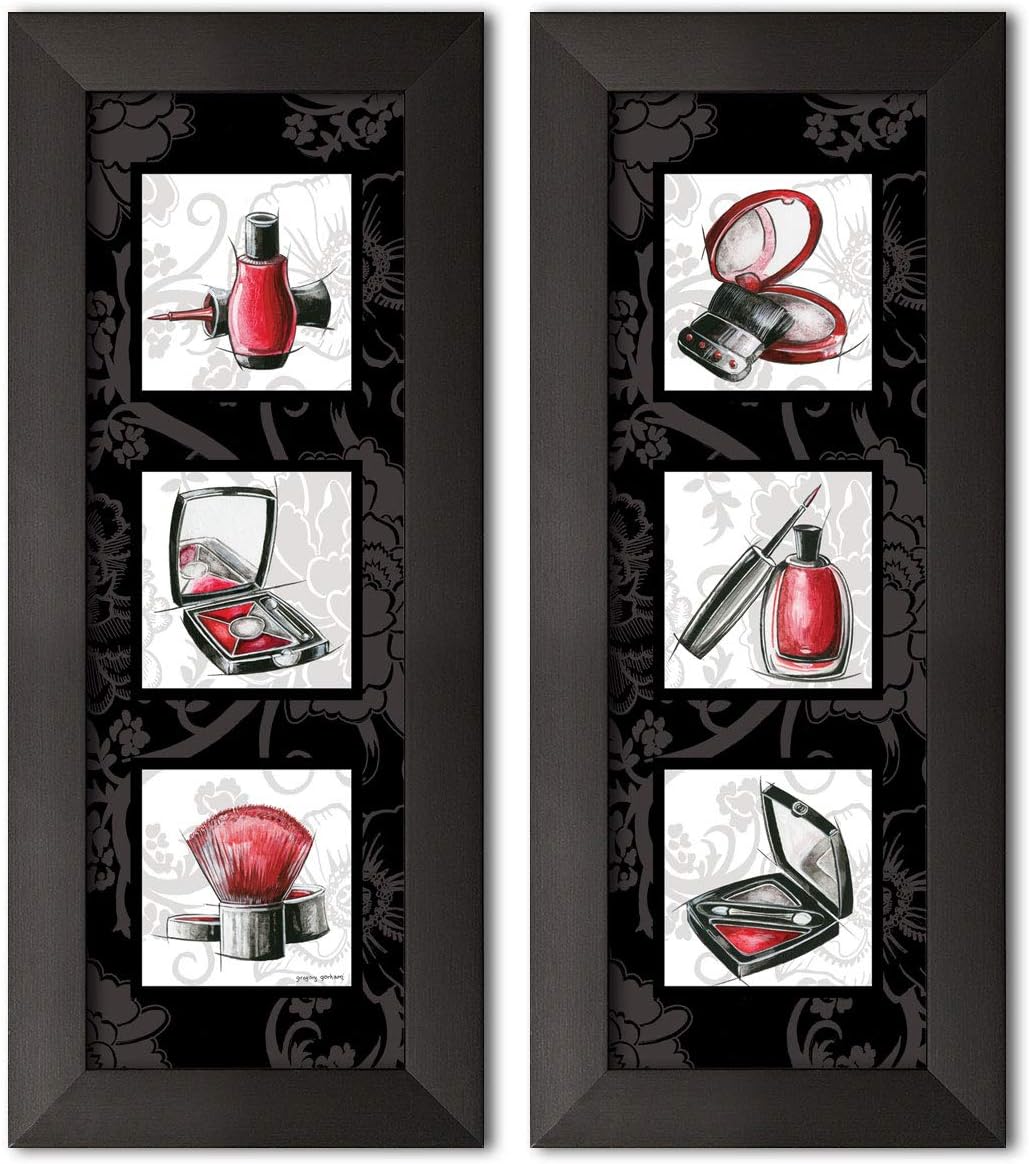 Amazon.com: Popular Fashionista Makeup and Nail Polish Beauty Panels ...