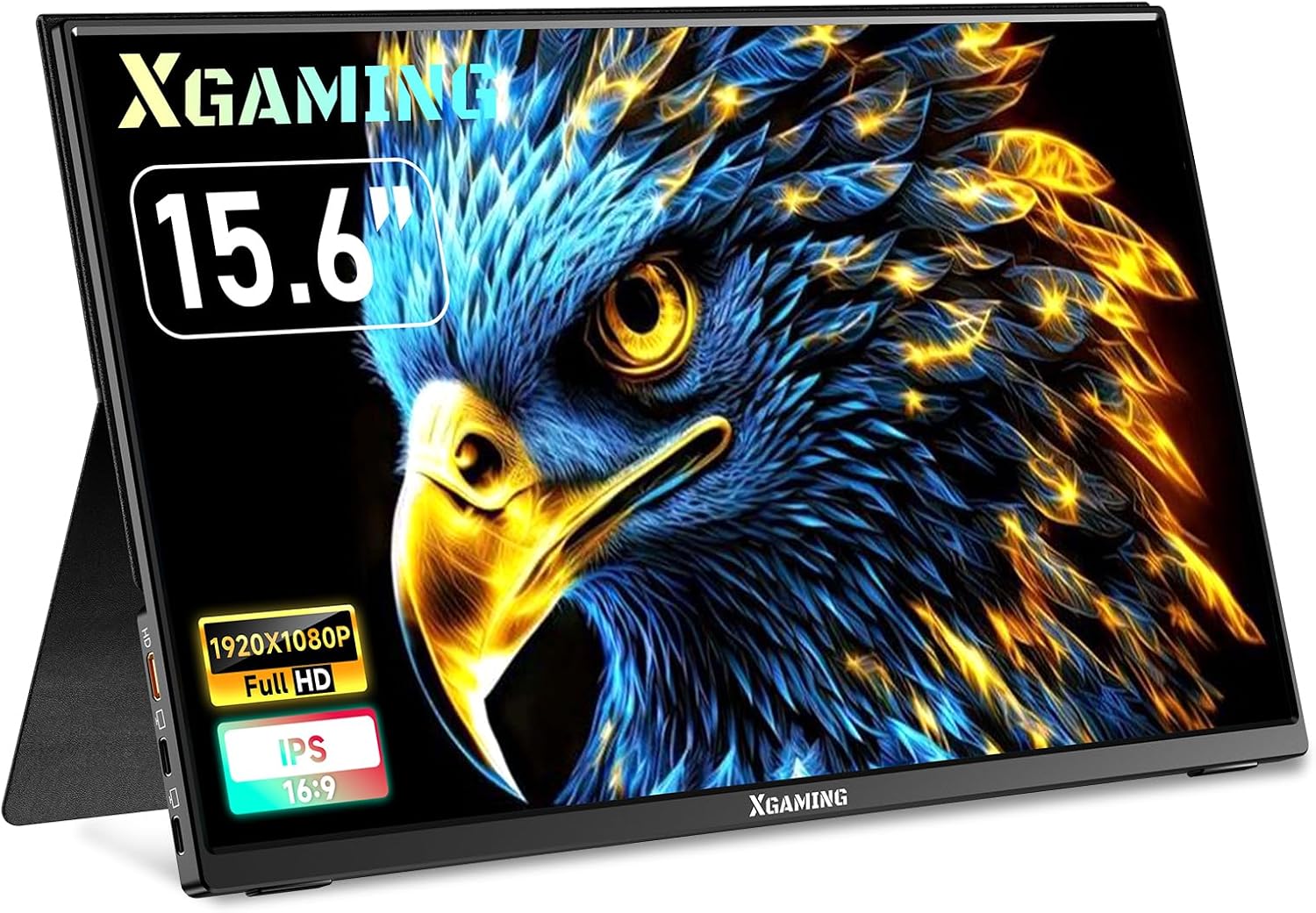 Amazon.com: XGaming Portable Monitor 15.6inch 1080P FHD IPS HDR Gaming ...