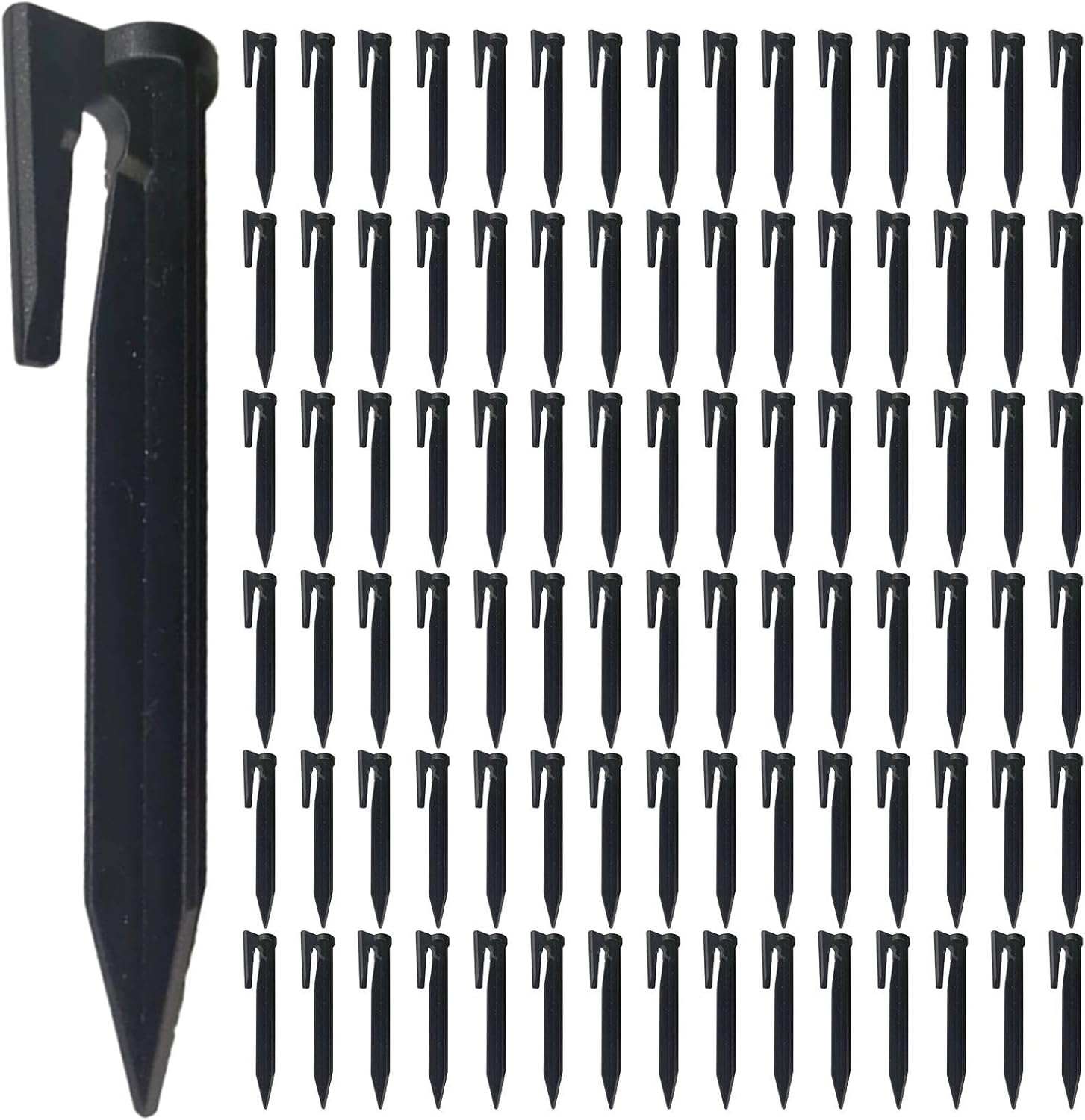 100 Pegs for Robotic Lawnmower Boundary Cables, boundary wire pegs ...