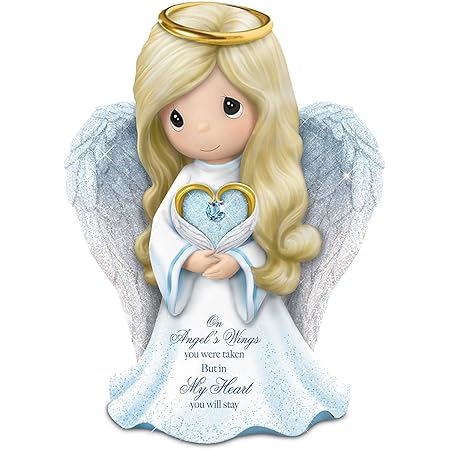 Amazon.com: The Hamilton Collection Precious Moments Heaven's Embrace ...