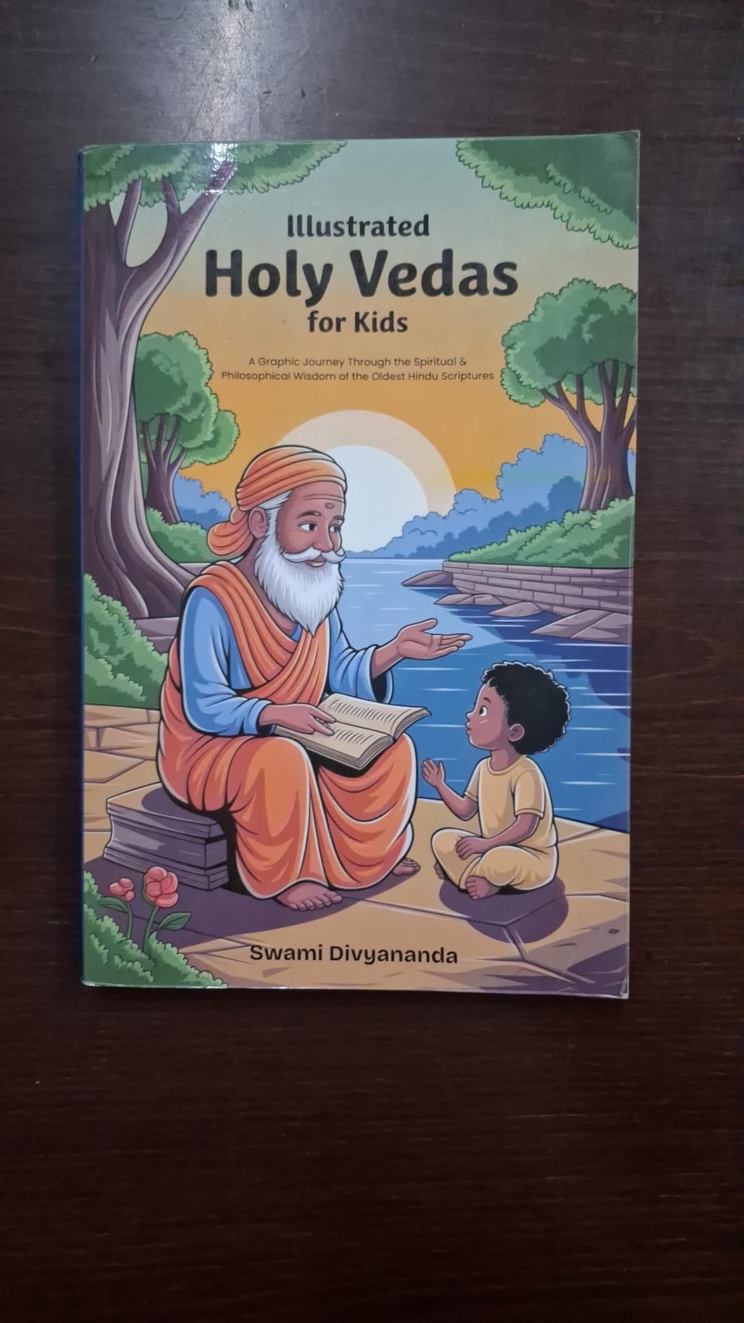 Illustrated Holy Vedas for Kids: A Graphic Journey Through the ...