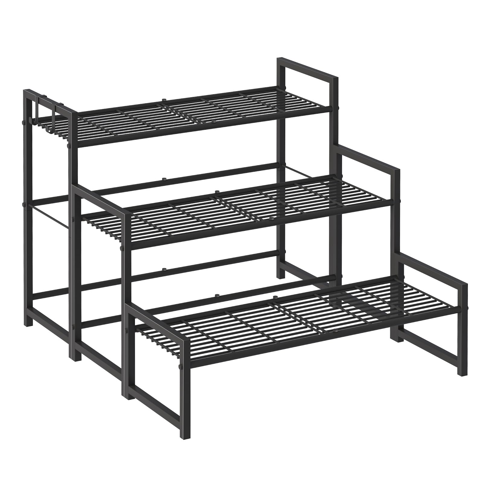 Garden 4 you 3 Tier Metal Plant Stand Outdoor Indoor Waterproof ...