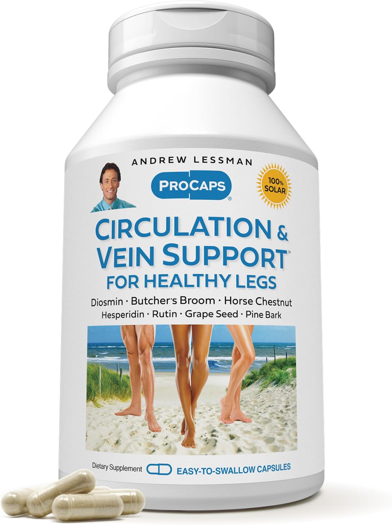 Amazon.com: ANDREW LESSMAN Circulation, Vein Support for Healthy Legs ...