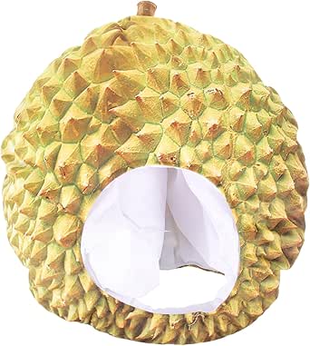 Amazon.com: Alipis Durian Headgear Durians Plush Hat Fruit Headwear ...