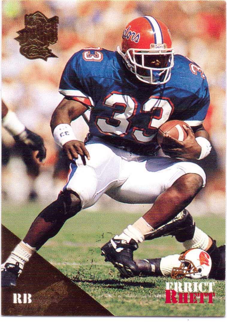 Errict Rhett 1994 Classic Gold #4 - Tampa Bay Buccaneers, Florida ...