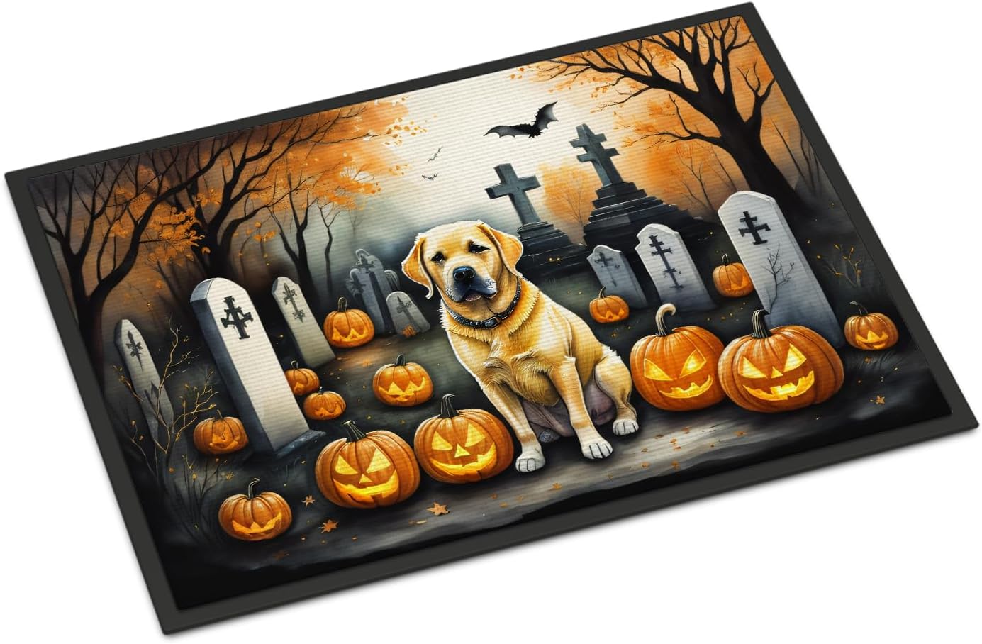 Amazon.com: Caroline's Treasures DAC2059JMAT Yellow Labrador Retriever ...