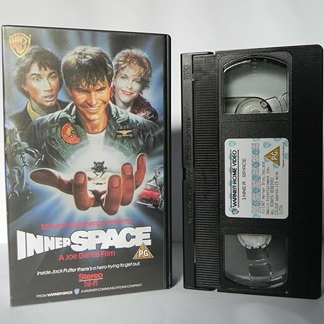 Innerspace [VHS] : Dennis Quaid, Meg Ryan, Kevin McCarthy, Fiona Lewis ...