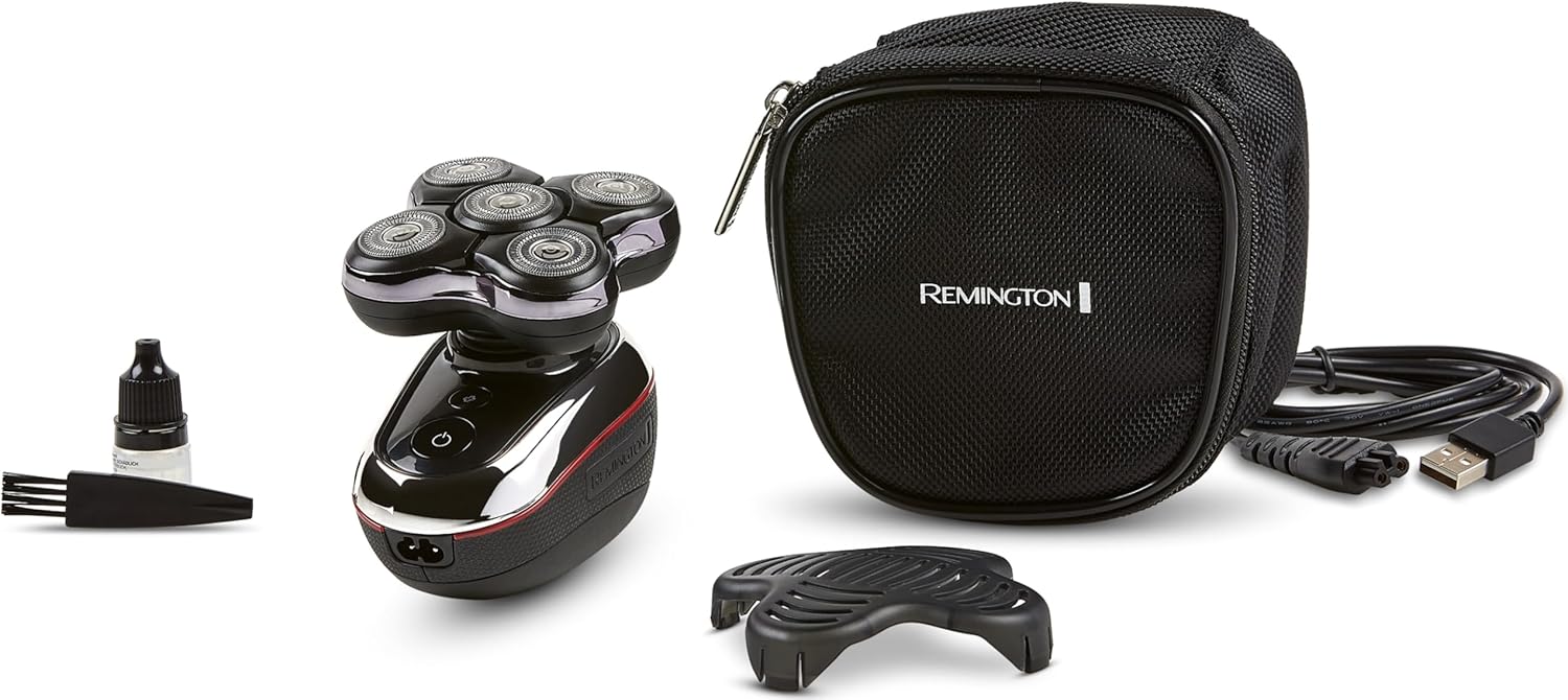 Amazon.com: Remington Balder Deluxe XR7100, Head Rotary Shaver with ...