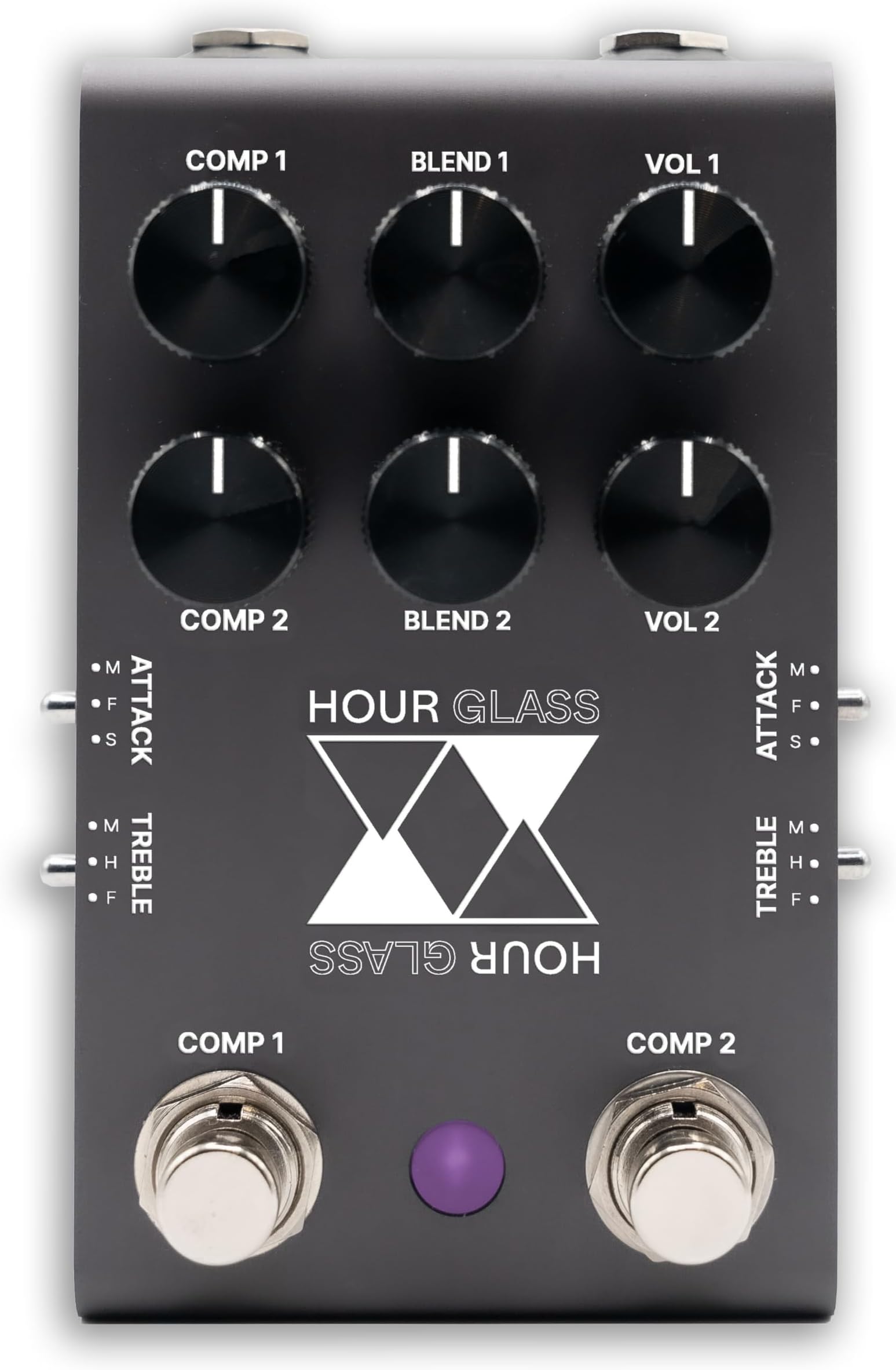 Amazon.com: Jackson Audio Hourglass Analog Dual Compressor Pedal (Hour ...