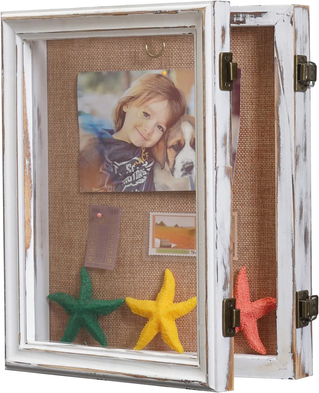 Amazon.com - 10x12 Shadow Box, Front Opening Shadow Box Frame with Lock ...
