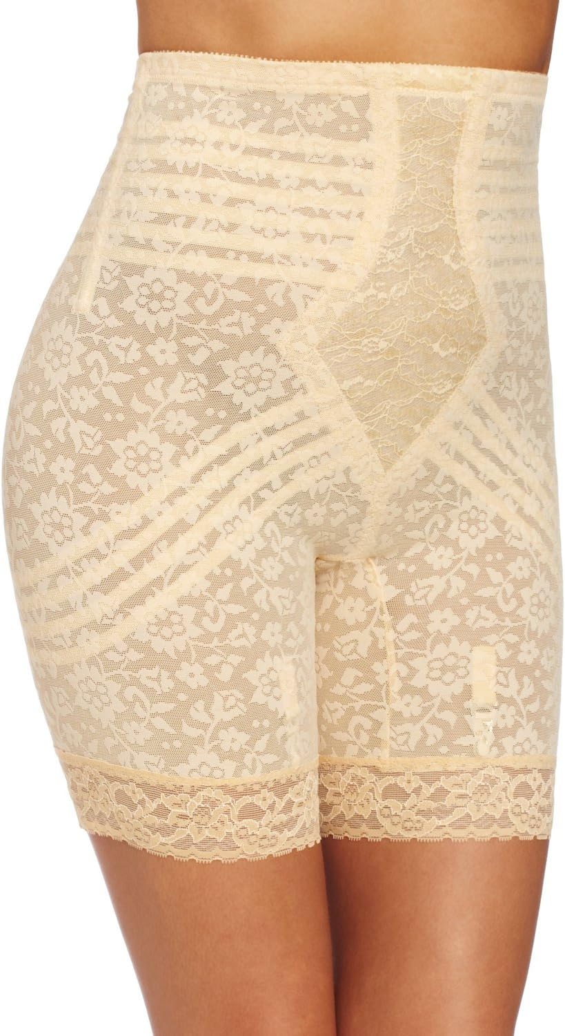 Rago Women's Hi Waist Long Leg Shaper, Beige, Large (30) at Amazon ...