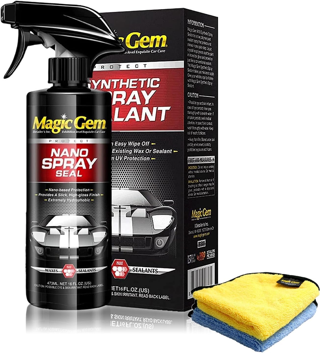 Amazon.com: Magic Gem Car Coating Spray, Magic Gem Nano Spray Seal, Car ...