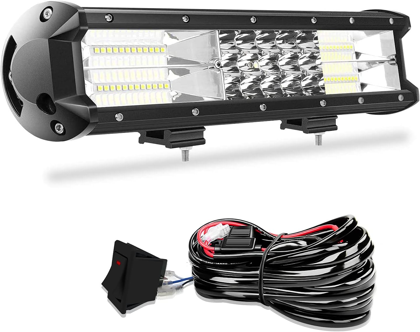 Amazon.com: NOVSIGHT HALO Series 3 Inch LED Pod Lights, with Amber ...