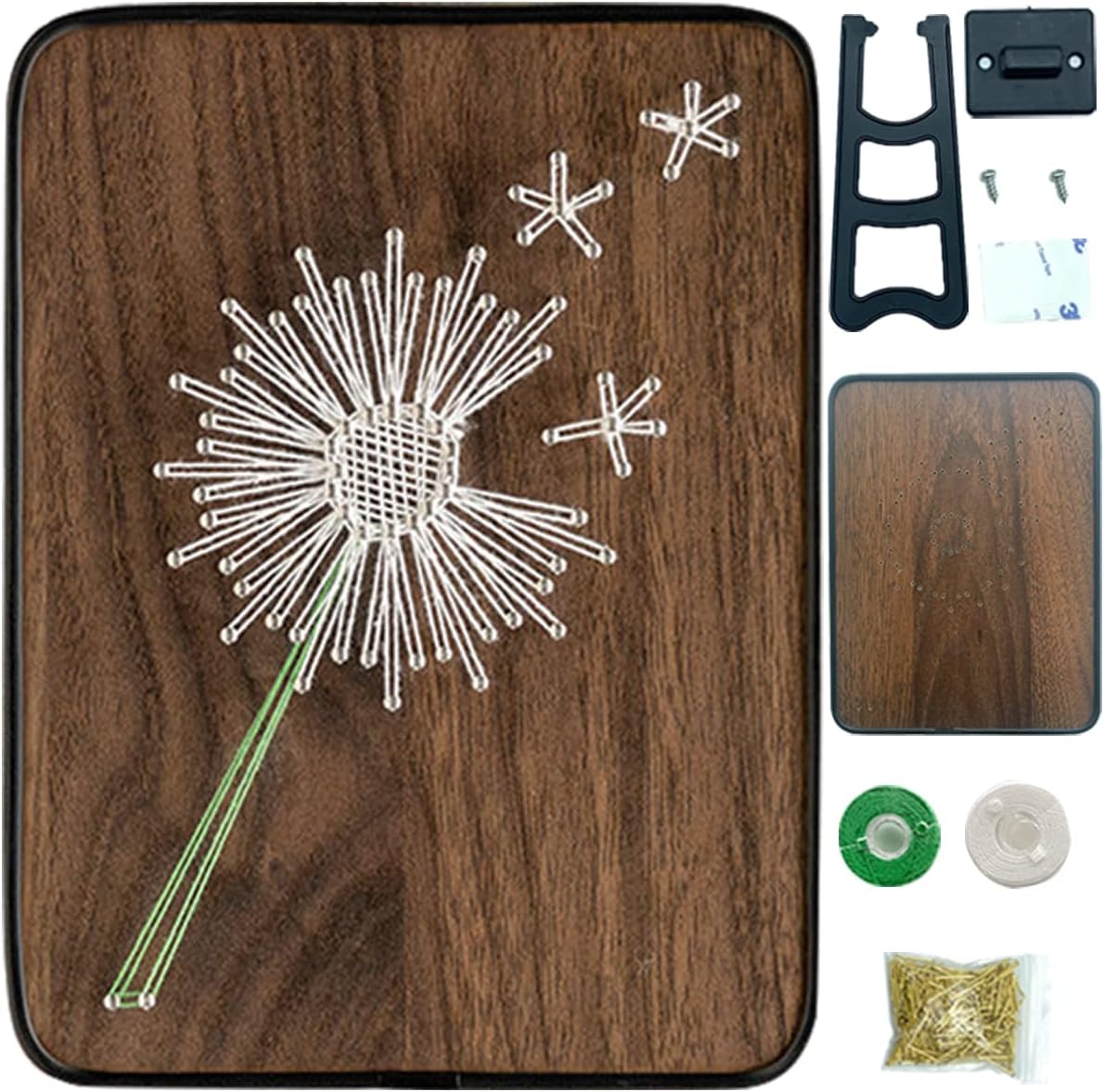 Amazon.com: BAZIMA ALICE DIY String Art Kit for Beginner, Dandelion String Art,Unique Gift,Craft ...