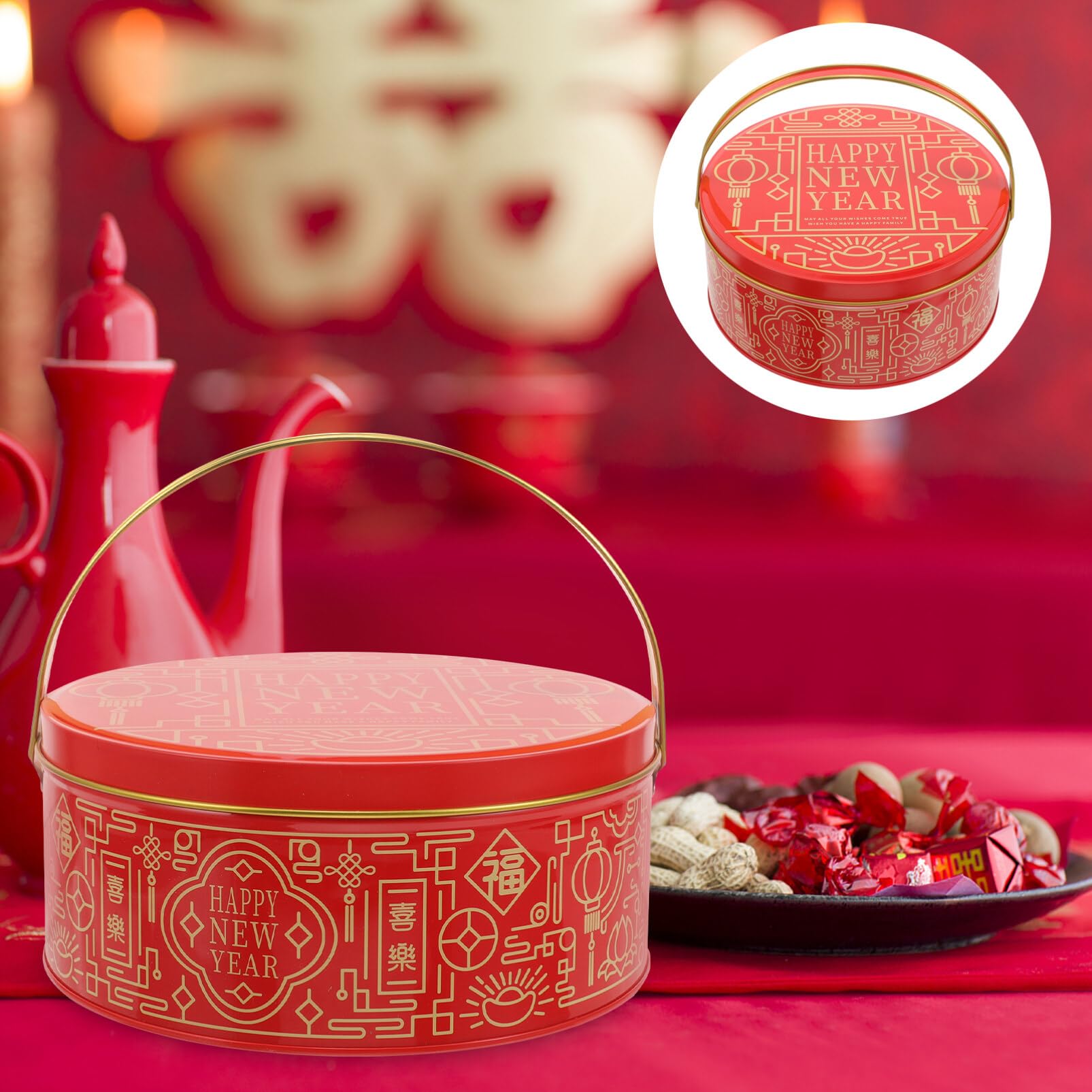 Chinese Boxes For Candy Buffet Chinese New Year Candy Box | Guava Rose