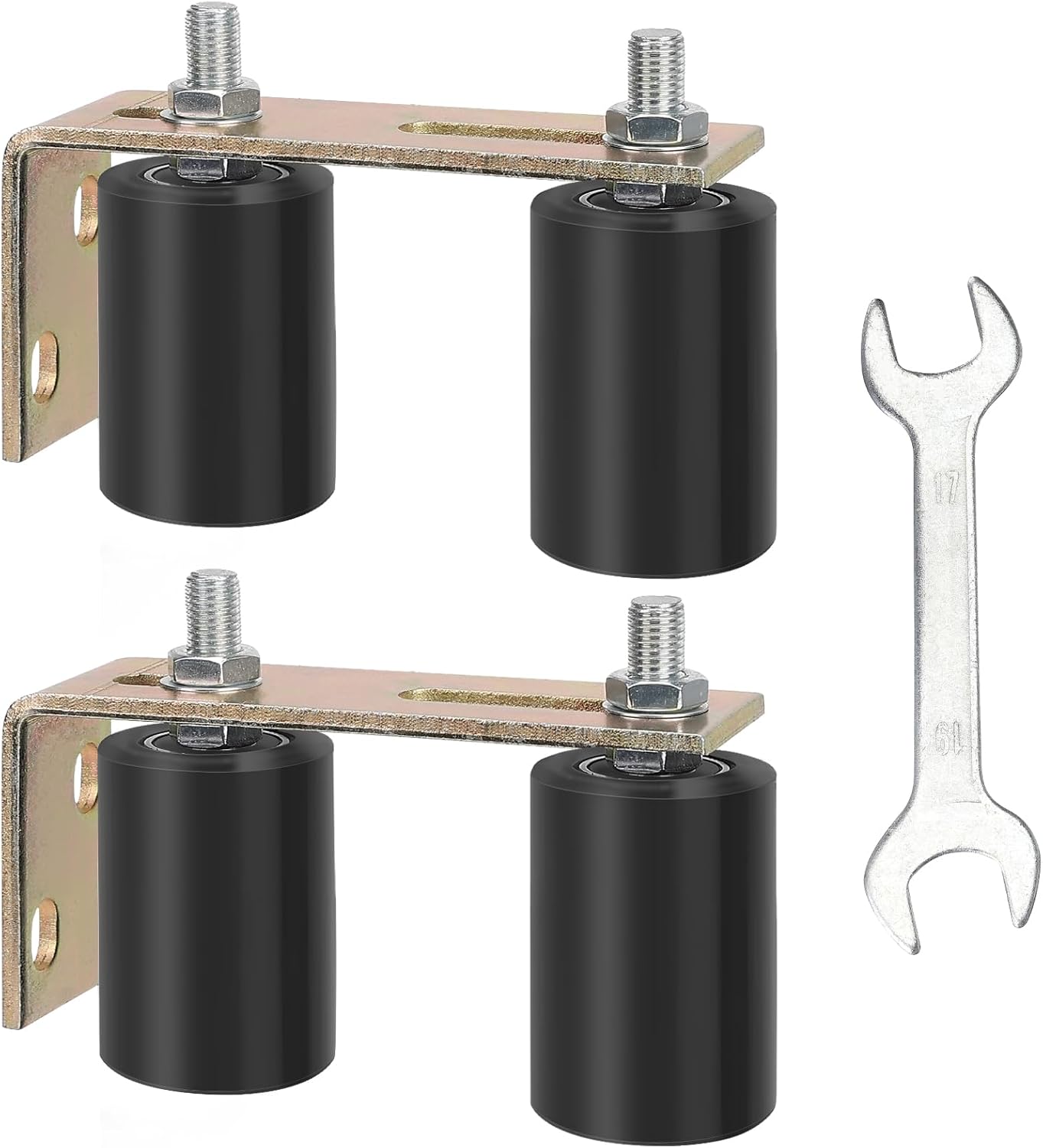 Amazon.com: 2 Pack Gate Roller Guide,Sliding Gate Hardware with L ...