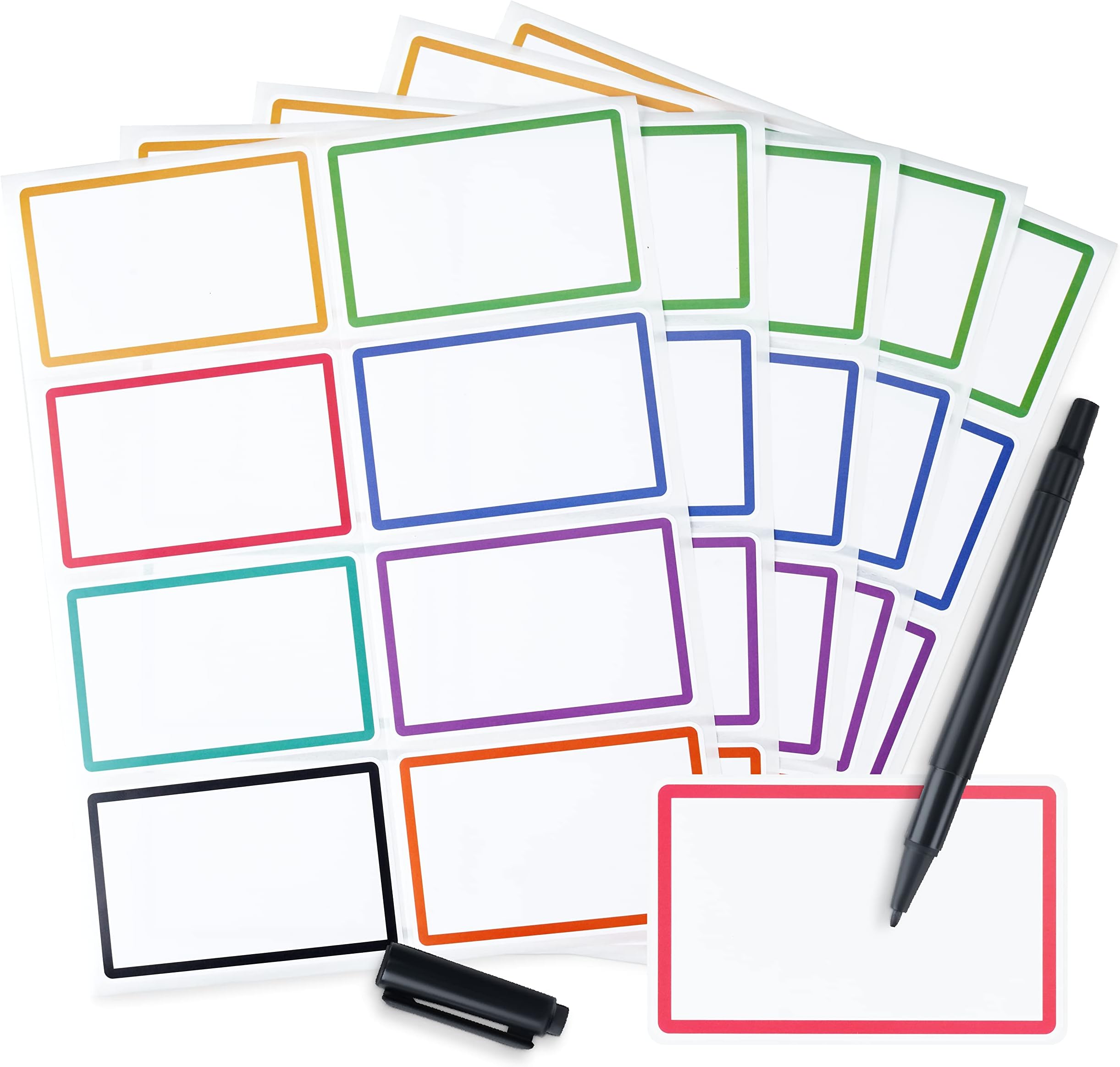 Amazon.com : Avery Flexible Printable Name Tags, 2-1/3" x 3-3/8", Matte ...