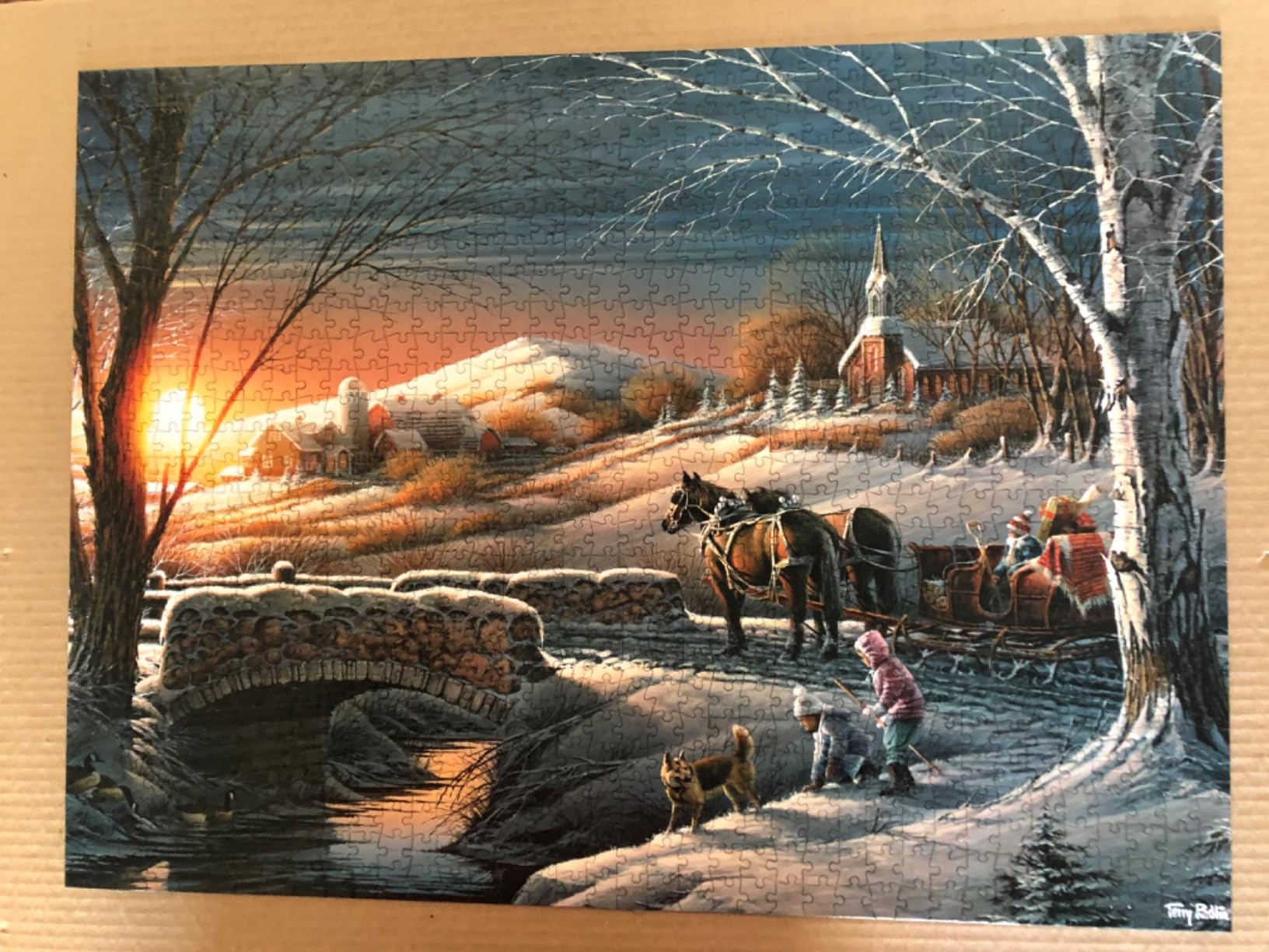 Amazon.com: Buffalo Games - Terry Redlin - Almost Home - 1000 Piece ...