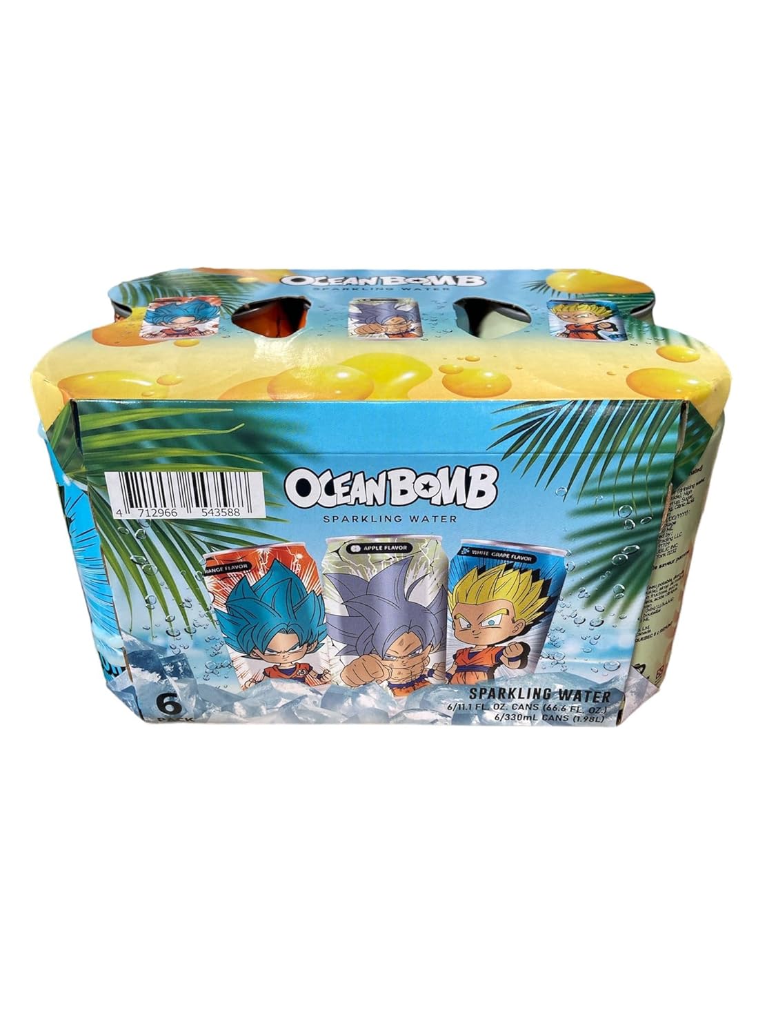 Amazon.com: Intercart Ocean Bomb Sparkling Water Dragon Ball Super ...