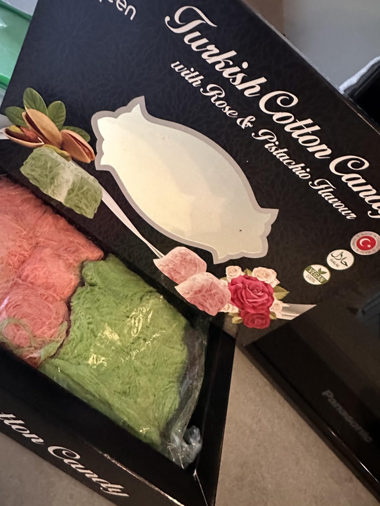 Vegan Turkish Cotton Candy Floss Gift Box Gourmet Hamper Dessert ...