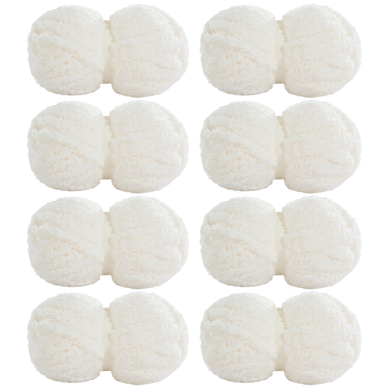 Snapklik.com : HOMBYS Soft Sheepy Cotton Tail Yarn,Fluffy Plush Faux ...