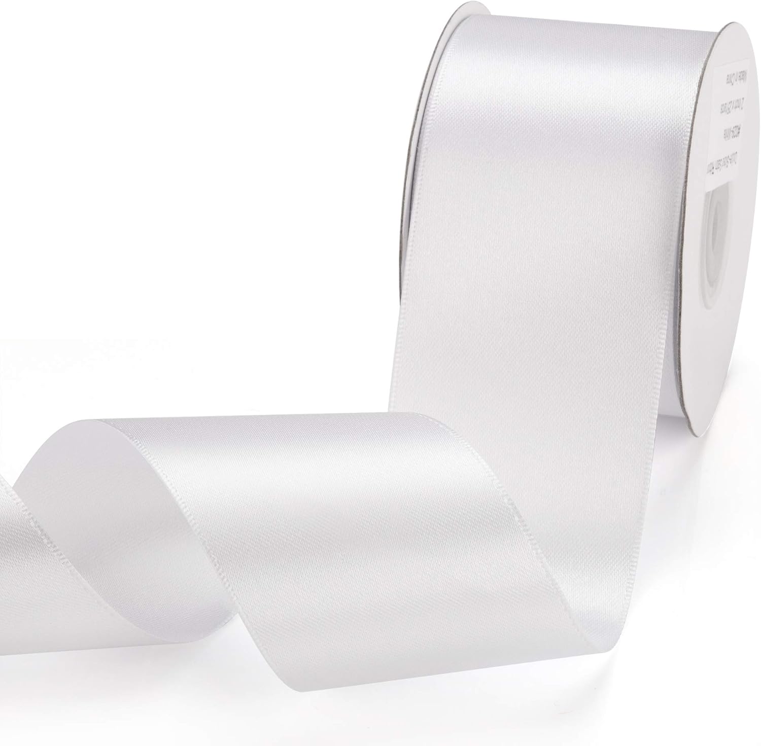 IHKFILAN Double Faced Satin Ribbon 2 Inch x 25 Yards Double Sided Solid ...