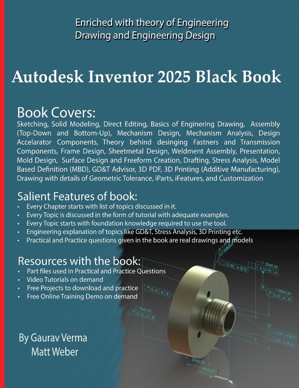 Buy Autodesk Inventor 2025 Black Book Book Online at Low Prices in ...
