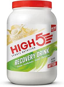 HIGH5 Recovery Drink - Carbohydrate and Whey Protein Powder (20g) for ...