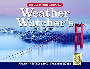 The Old Farmer's Almanac 2020 Weather Watcher's Calendar: Old Farmer's ...