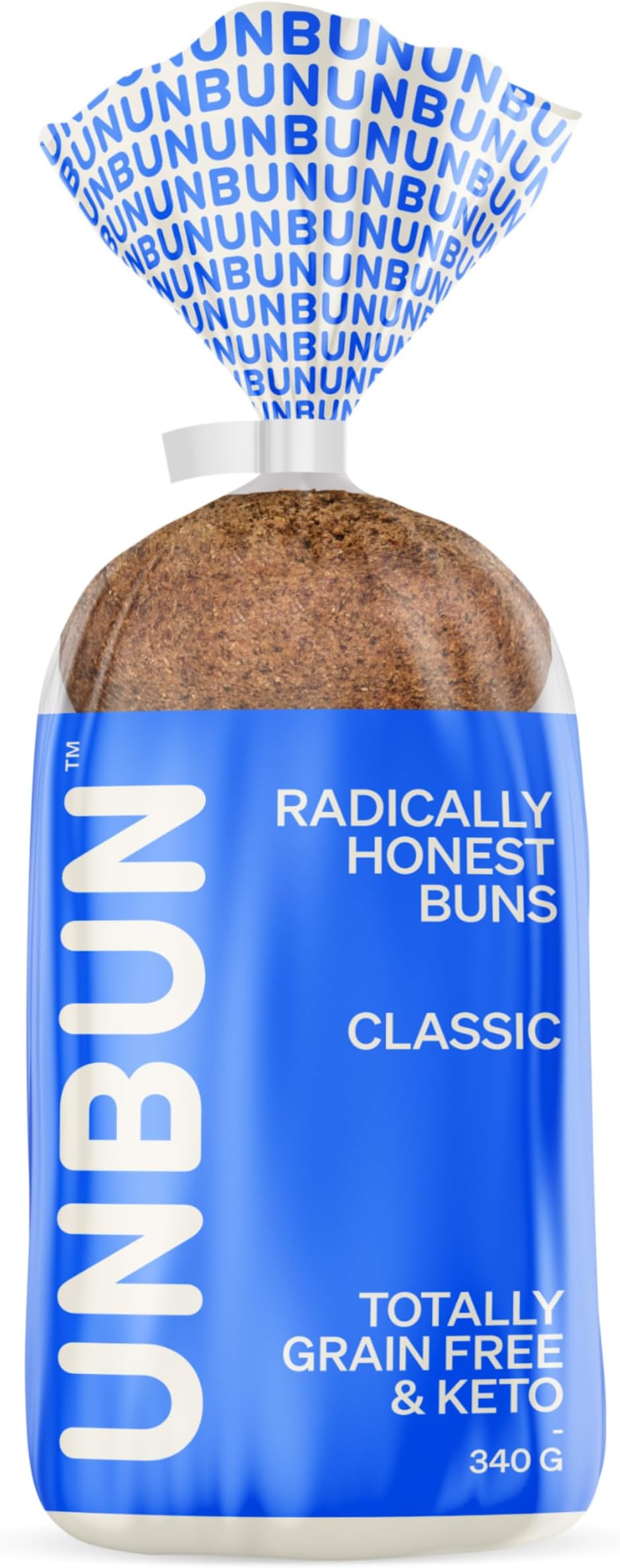 Amazon.com: UNBUN Totally Grain Free and Keto Buns, 12 Ounce, 5g Net ...